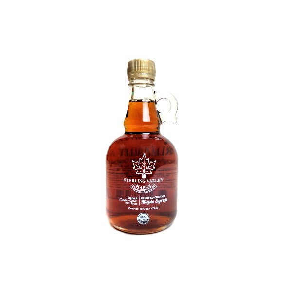 Sterling Valley Certified Organic Amber Maple Syrup